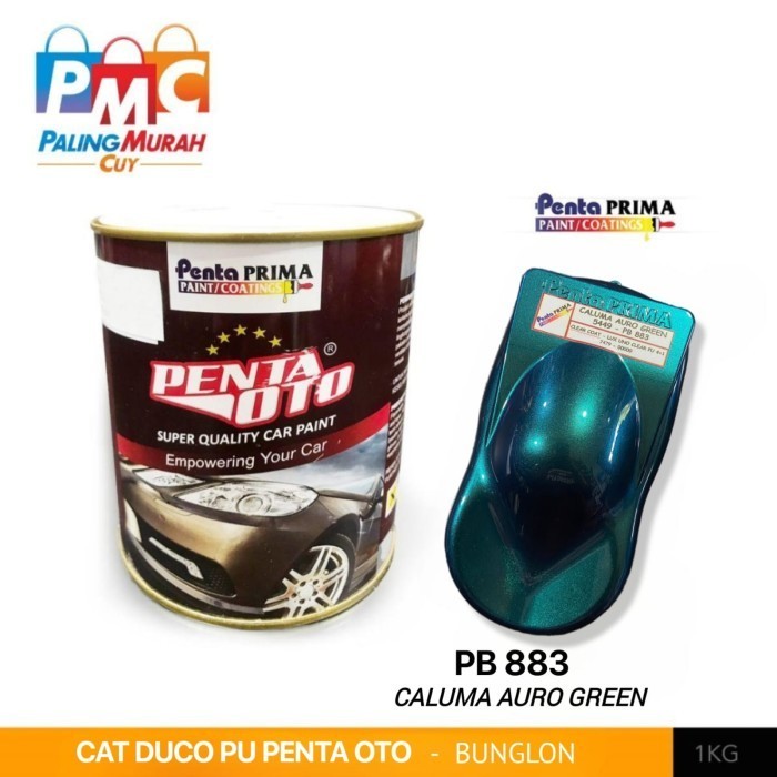 Jual Cat BUNGLON PENTA OTO PB 883 - CALUMA AURO GREEN 1 Liter / Cat ...