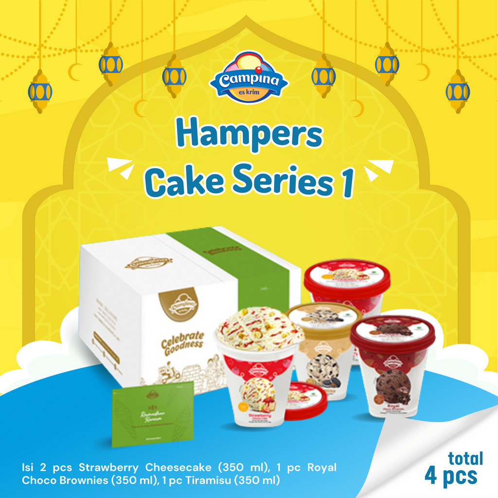 Jual HAMPERS PREMIUM CAKE SERIES - ES KRIM | Shopee Indonesia