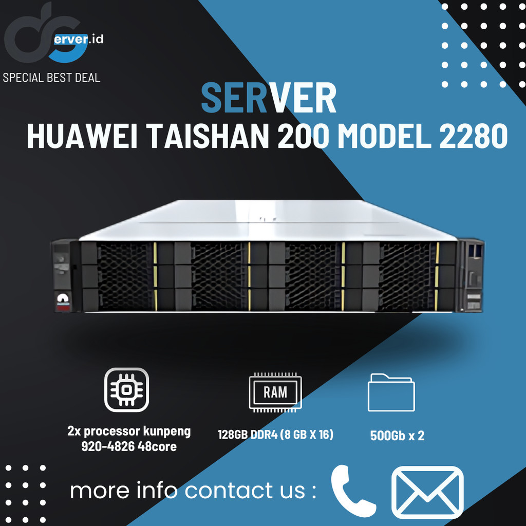 Jual Server Huawei TaiShan 200 model 2280 - 96 core | Shopee Indonesia