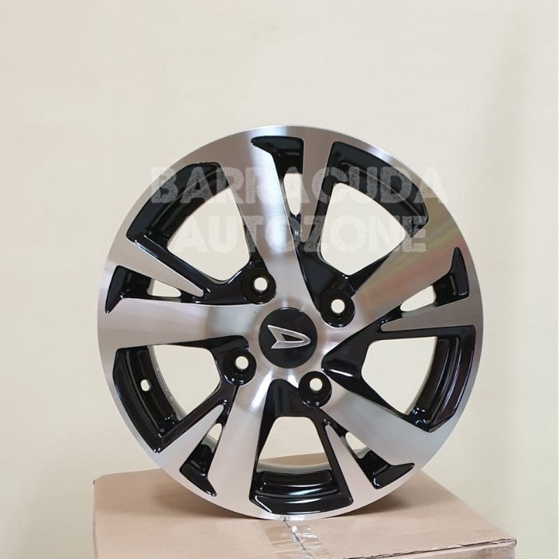 Jual Velg racing baru all new xenia sporty avanza black polish 2 tone ...