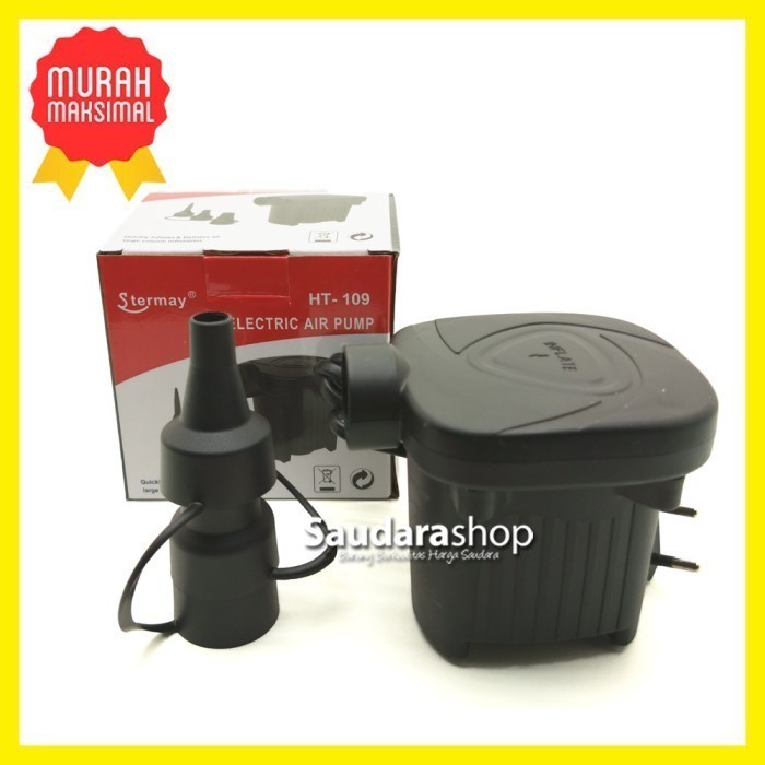 Jual Pompa Angin listrik Stermay HT-109 / Pompa Angin / Pompa Kasur / Pompa | Shopee Indonesia