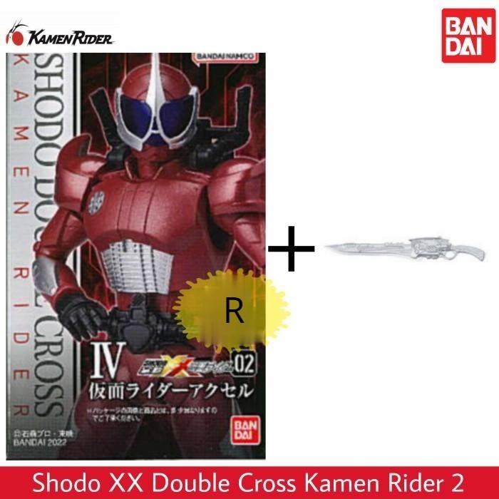 Jual Shodo XX Double Cross Kamen Rider 2 W Accel Bio Robo Black RX Zero ...