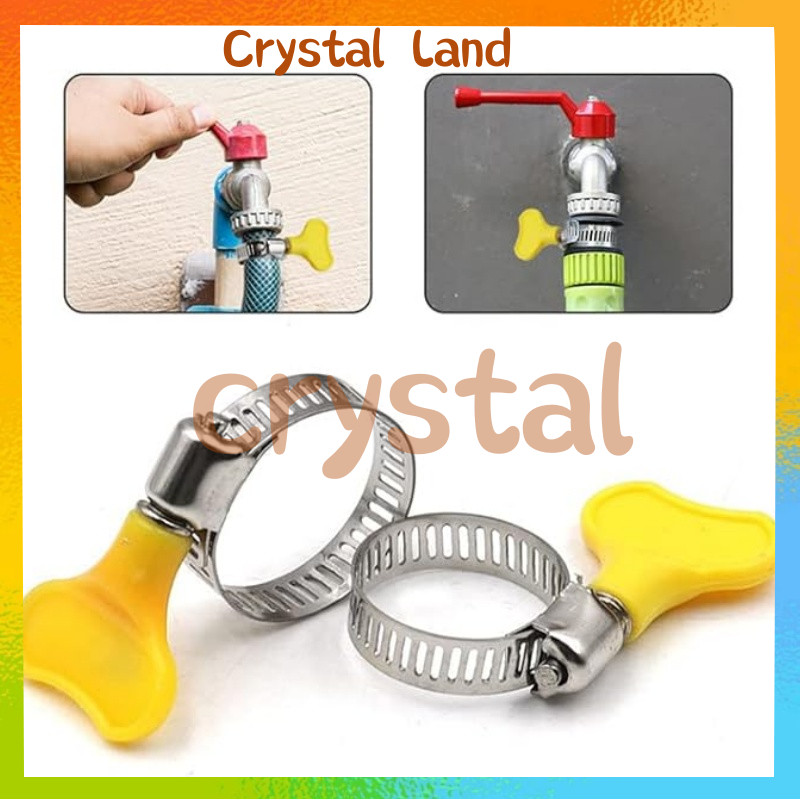 Jual Klem Selang Gas / Regulator Kompor Gas / Hose Clamp Handle ...