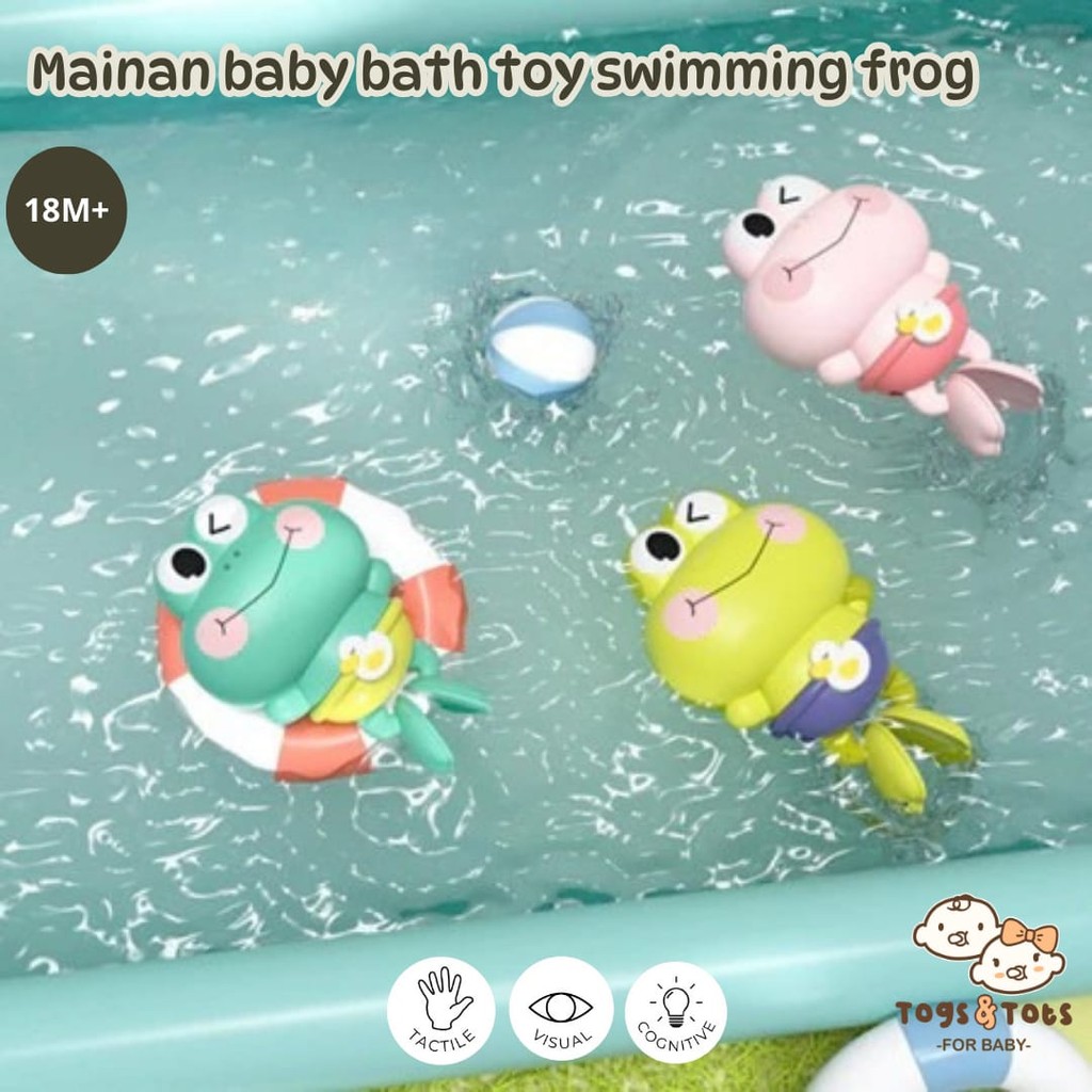 Jual ( OTH1102 ) Mainan air mandi bayi anak berenang / bath toy ...