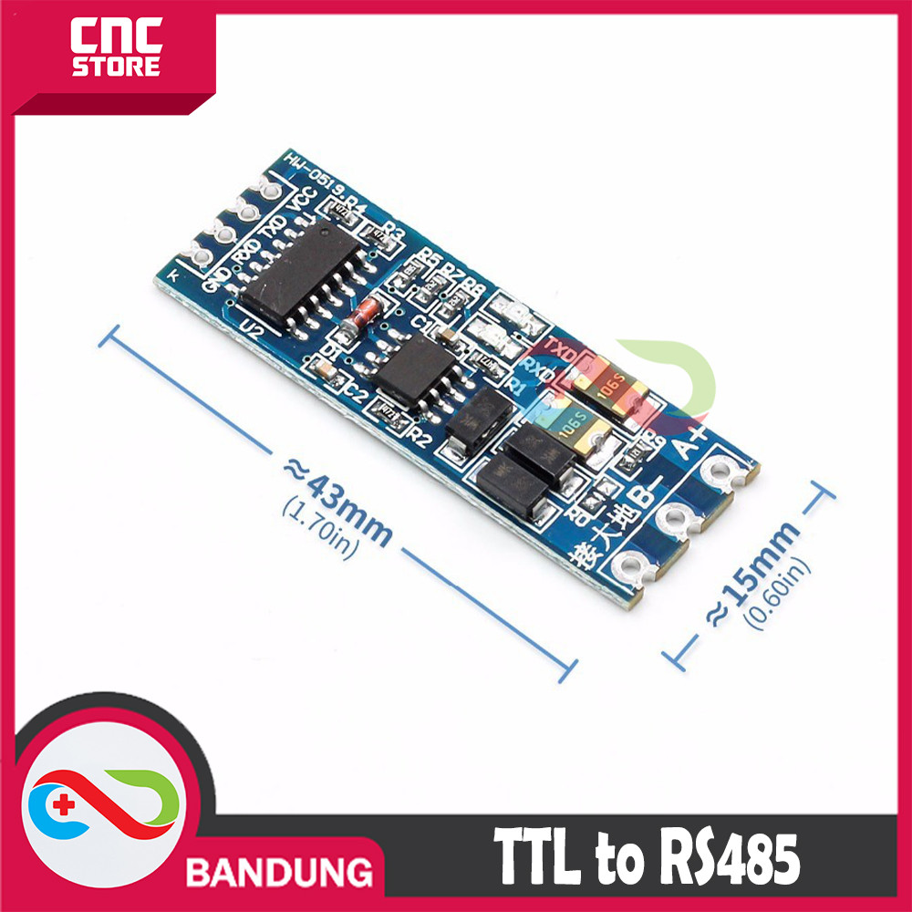 Jual MAX485 TTL TO RS485 MODULE 485 TO SERIAL PORT UART LEVEL | Shopee ...