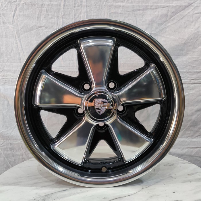 Jual 4 buah velg VW FUCH WHEEL 911 15x5.5 5H 112 et20 Ring 15 R15 lebar ...