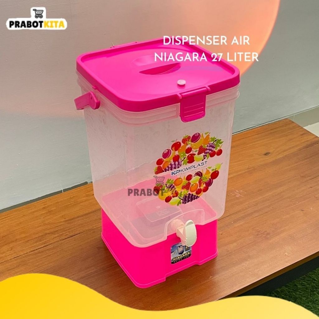 Jual Dispenser Air 21 L & 27 L / Wadah Air Es Batu / Tempat Es Buah dan ...