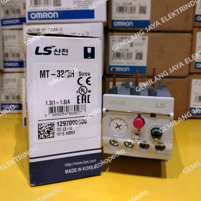 Jual THERMAL OVERLOAD RELAY LS MT-32/3H / MT 32/H / LS MT-32 ORIGINAL ...