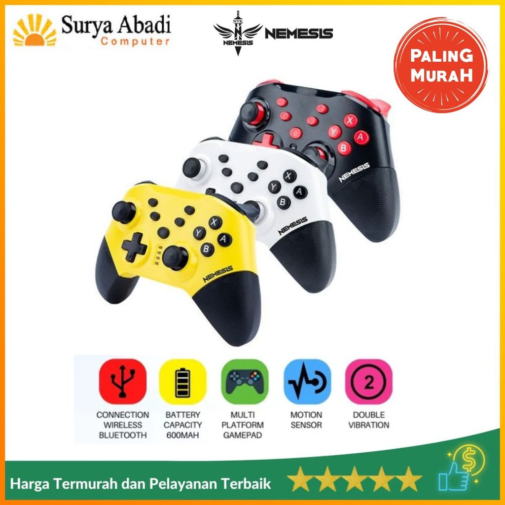 Jual NYK GP200 / GP-200 ROGUE GAMEPAD BLUETOOTH DUAL MODE GAMING CONTROLLER | Shopee Indonesia
