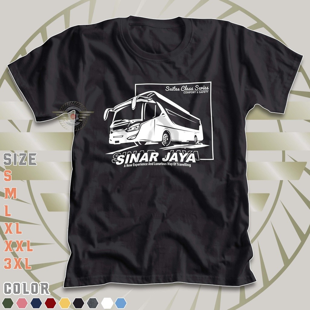 Jual Kaos Bus Sinar Jaya Suites Class Series Baju Bismania Busmania ...