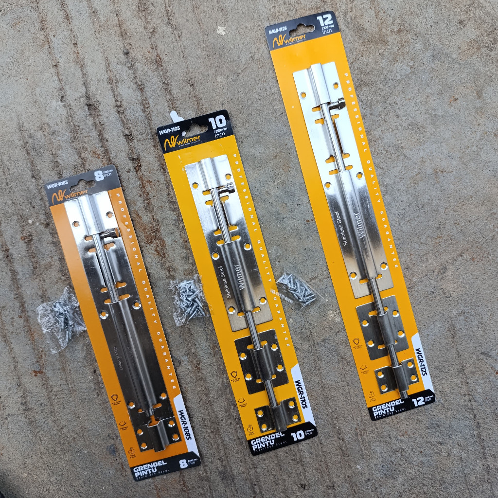 Jual Kunci Pintu Grendel Anti Karat / Selot Kunci Pintu Rumah Slot ...