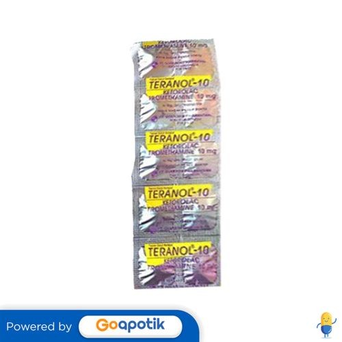 Jual Teranol Strip Isi 10 Tablet | Shopee Indonesia