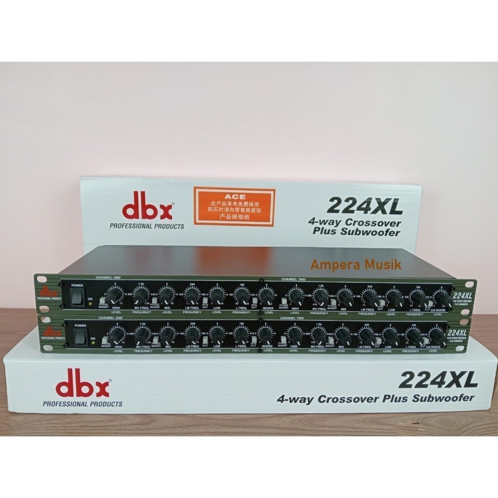 Jual Crossover DBX 224XL 4 Way stereo plus Subwoofer | Shopee Indonesia