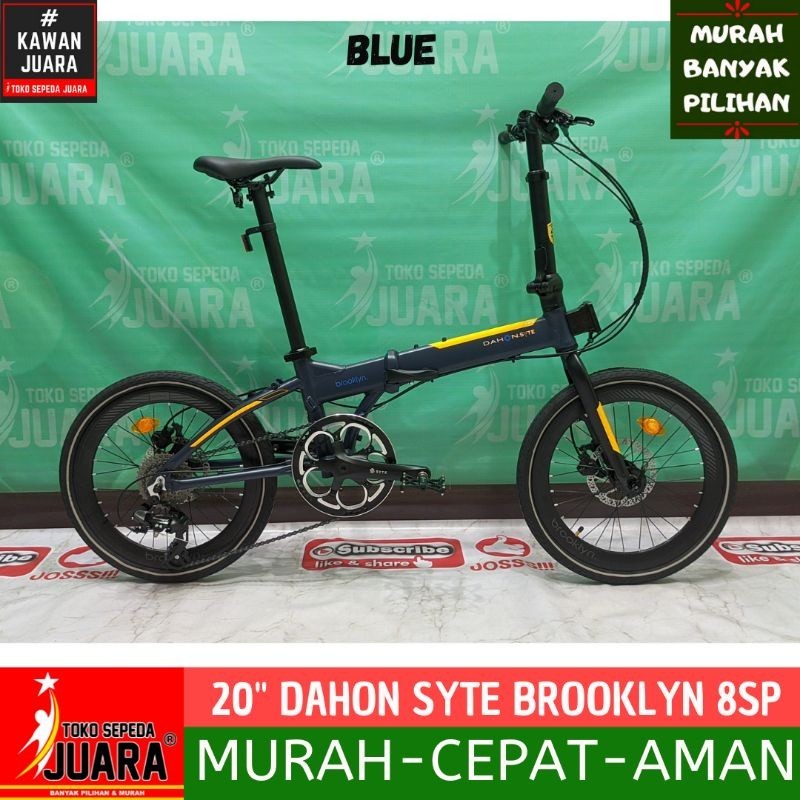 Jual SEPEDA LIPAT DAHON SYTE BROOKLYN 8 SPEED FOLDING 20 INCH (SOLO ...