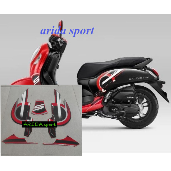 Jual Striping stiker honda scoopy scopy scopi fi sporty thn 2023 2024 ...