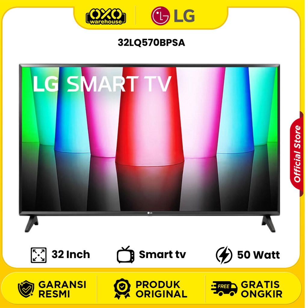 Jual LG LQ57 32 Inch Smart TV - 32LQ570BPSA Low Watt Garansi Resmi | Shopee Indonesia