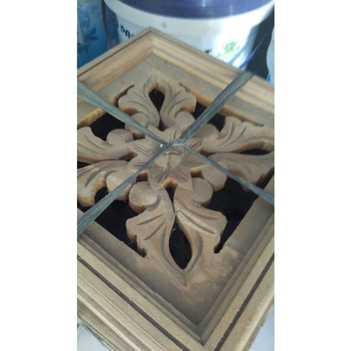 Jual Loster / Roster Lubang Angin Kayu 25 x 25 cm | Shopee Indonesia