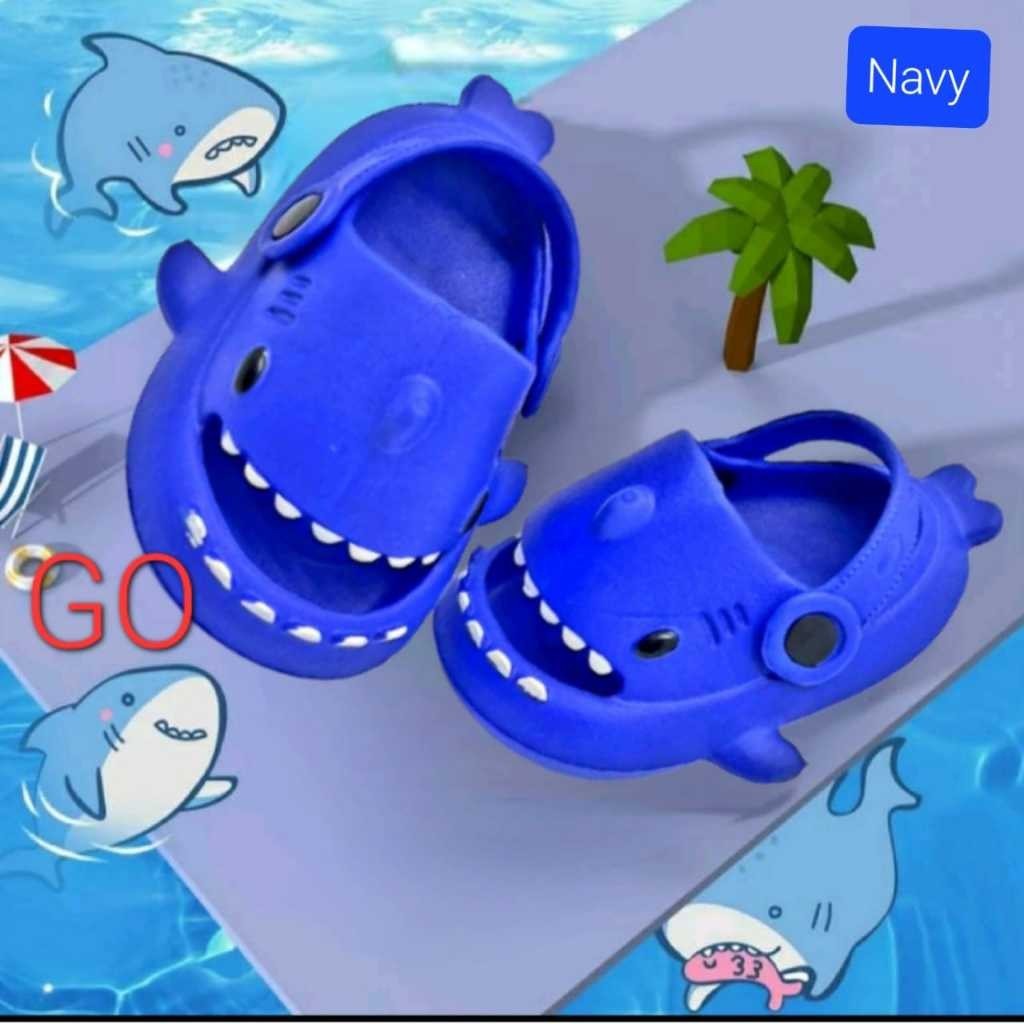 Jual sogo Dulux 502E & CQ EH 20E SHARK Sandal Anak Selop Tali Belakang ...