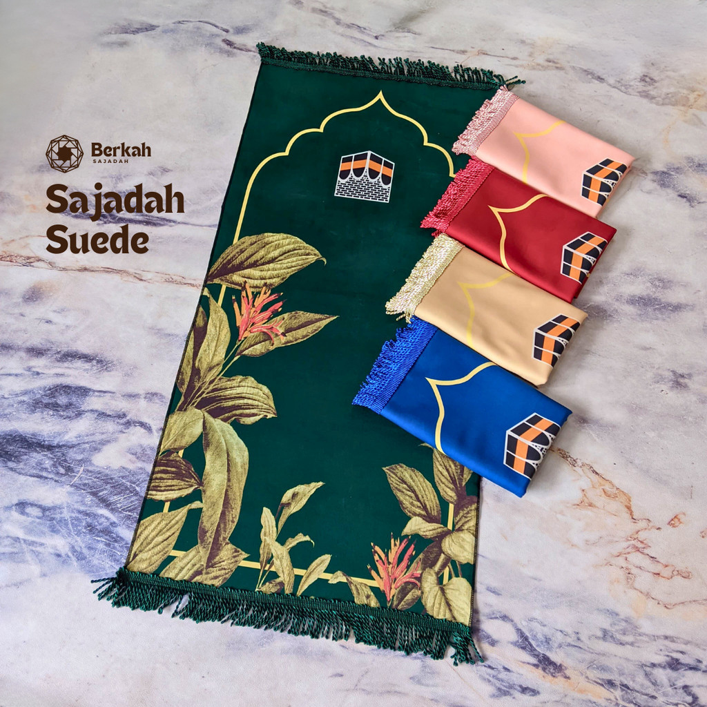 Jual Sajadah Suede Foldable Lipat Praktis Sajadah Size Medium Kecil ...