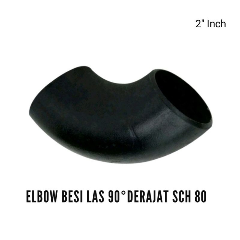 Jual Elbow besi/Knee besi/Keni besi/Elbow las 2" inch SCH 80 | Shopee ...