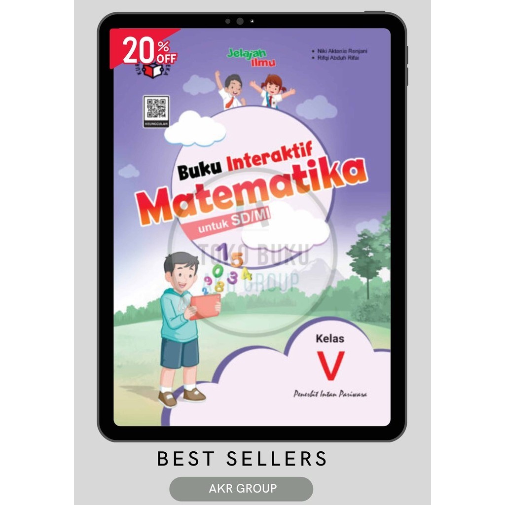 Jual Buku Interaktif Matematika SD Kelas 5 Kurikulum Merdeka Intan pariwara Tahun 2024 | Shopee ...