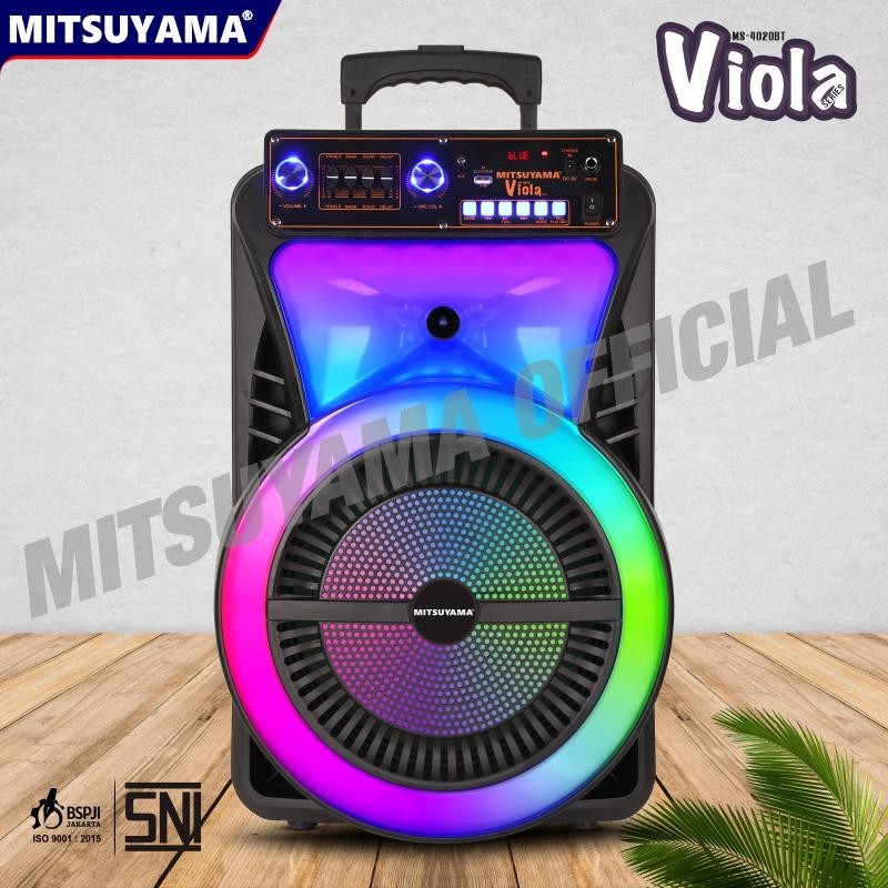 Jual Speaker Professional 12inch Mitsuyama MS-4020BT series Viola Jam Equalizer | Shopee Indonesia