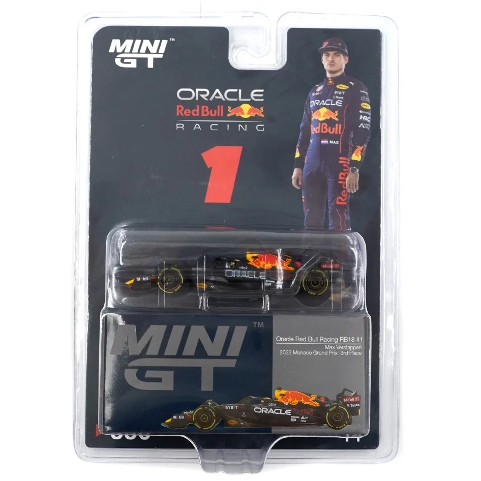 Jual Mini GT Oracle Red Bull Racing RB18 #1 Max Verstappen 2022 Monaco ...