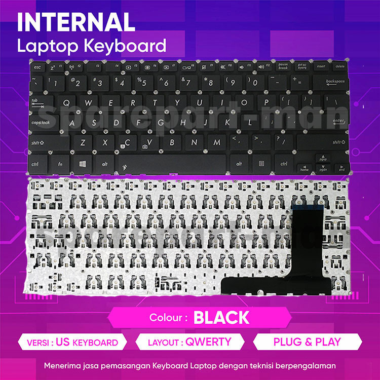 Jual Keyboard Laptop for Asus E202S E202SA E202M E202MA ori | Shopee ...