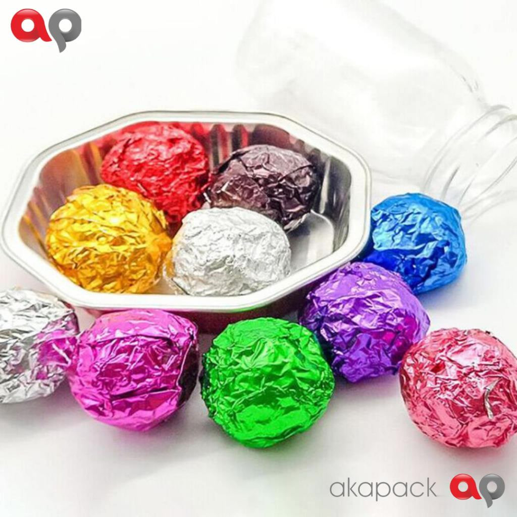 Jual Aluminium Foil Permen Kertas Chocolate Sweets Paket Wrappers ...