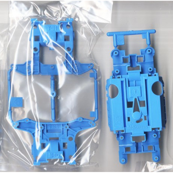 Jual Tamiya MS Pro Chassis Center + NT Light Blue / Biru Muda Ori Loose ...