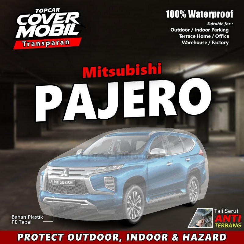 Jual AWET & TAHAN LAMA Cover Mobil Transparan Mitsubishi Pajero Sport ...
