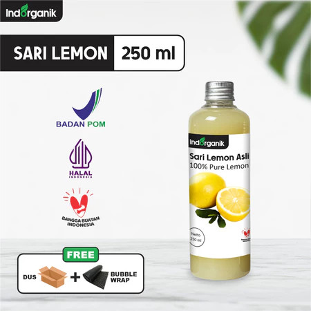 Jual SARI LEMON ASLI INDORGANIK 250ml Antioxidant tubuh Diet Detoks ...