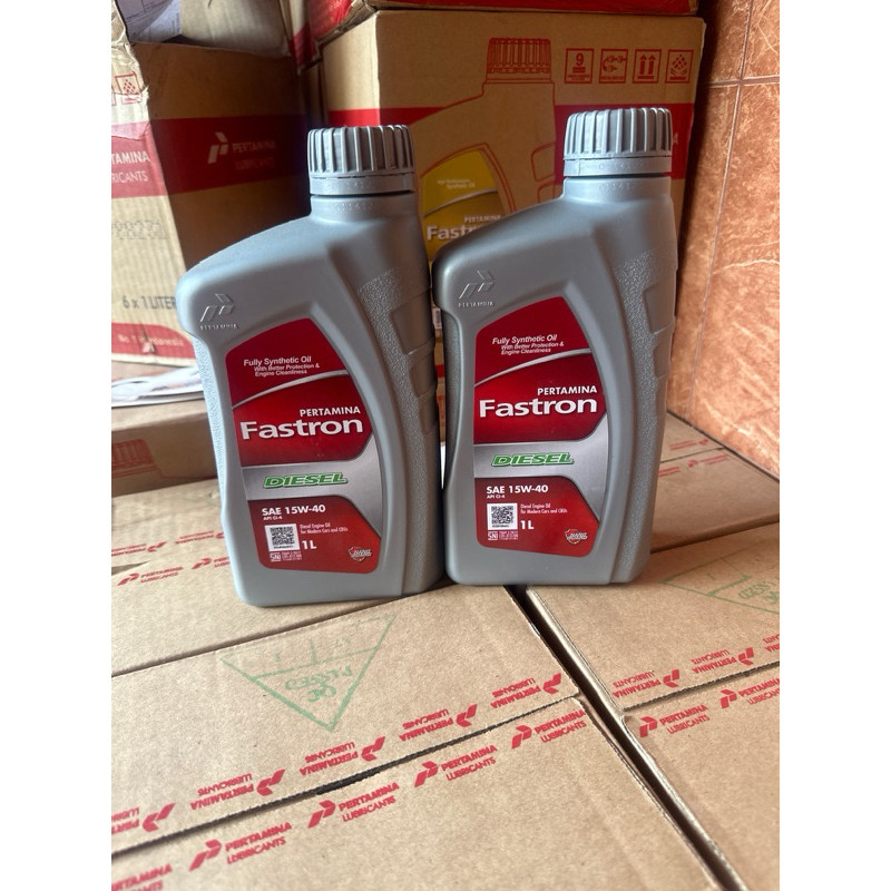 Jual Oli mesin Fastron Diesel sae 15w-40 kemasan 1 liter | Shopee Indonesia