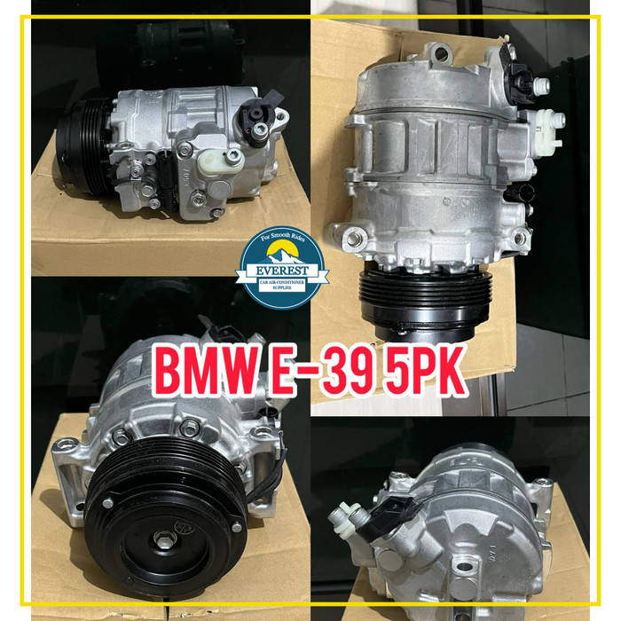 Jual Compressor Kompresor AC Mobil BMW E39 E-39 5pk DENSO ASLI | Shopee ...