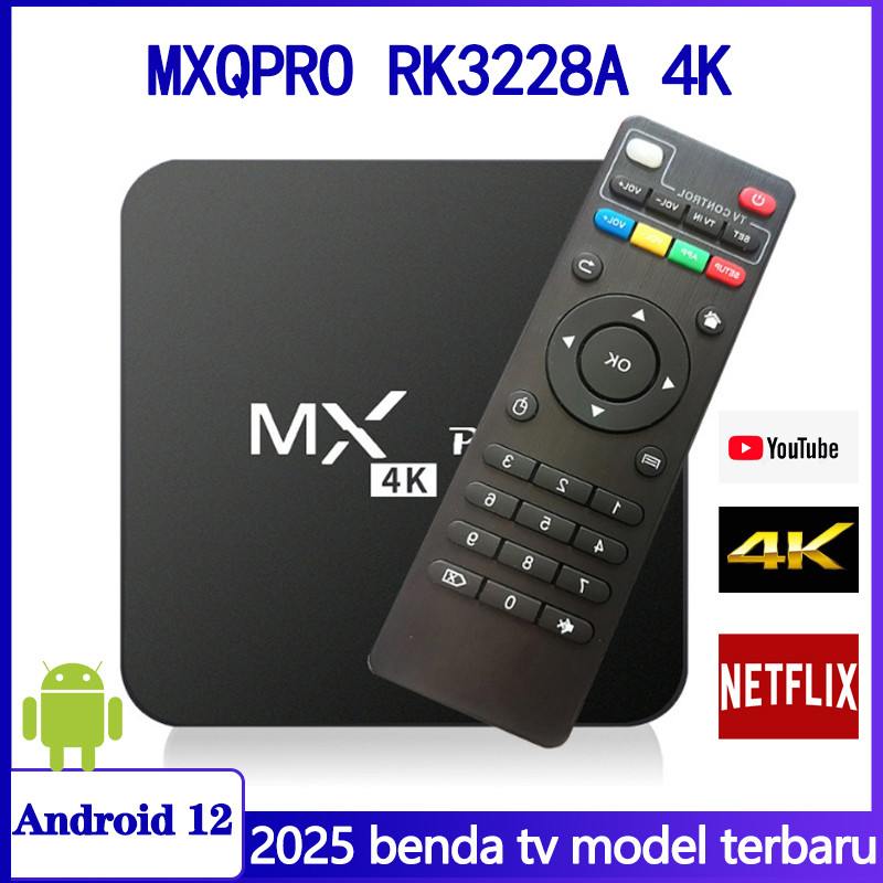Jual Android TV BOX MXQ-Pro 4K Smart TV Box Media Player / Smart TV BOX ...