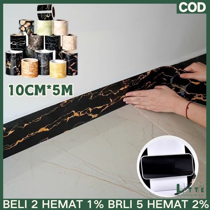 Jual LYTTE 5M Stiker List Gold Roll Dinding / Strip Gold Emas/ Gulungan ...