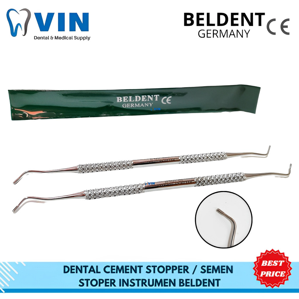 Jual Dental cement stopper / semen stoper instrumen sementasi beldent ...
