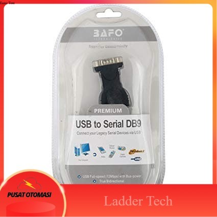 Jual Kabel Serial RS-232 DB9 to USB merek BAFO BF-810 - Original | Shopee Indonesia