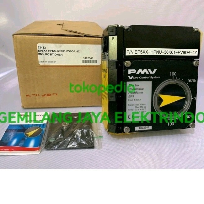Jual PMV EP5 VALVE CONTROL SYSTEM ELECTRO PNEUMATIC POSITIONER EP5 4 ...