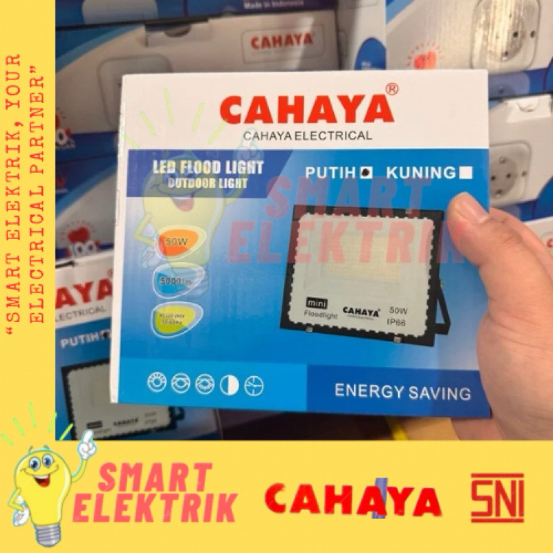 Jual CAHAYA - Lampu LED Sorot 50 WATT Cahaya FloodLight 50W | Shopee ...