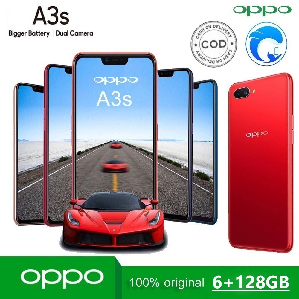 Jual Hp Smartphone OPPO A3s RAM 6/128GB 4G NEW LTE | Shopee Indonesia