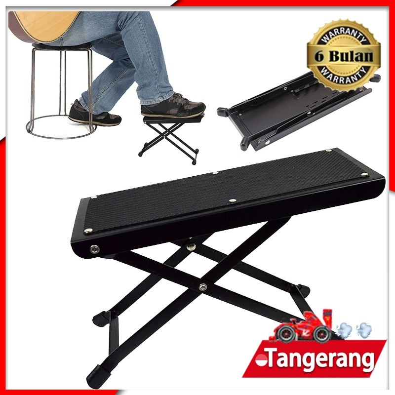 Jual Foot Stool Guitar / Pijakan Kaki Gitar Untuk Injakan Pedal Kaki ...