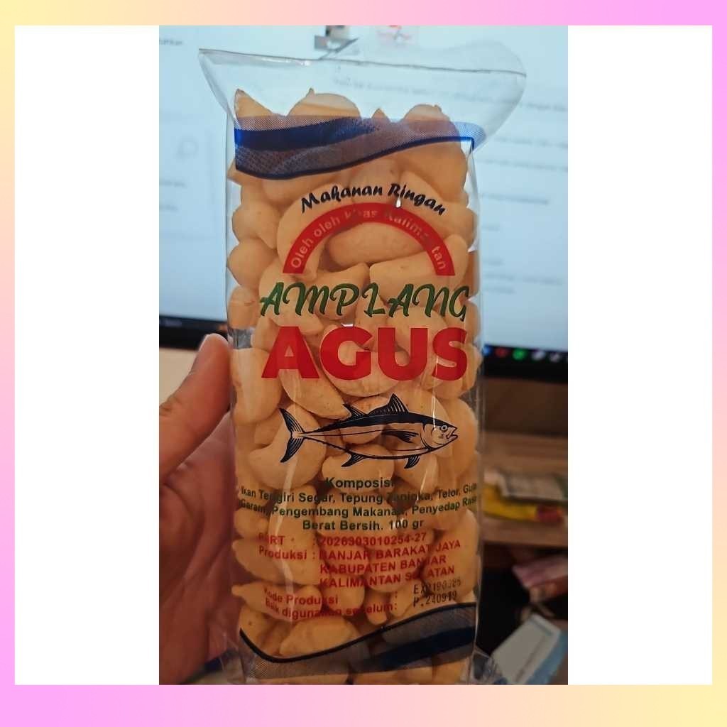 Jual AMPLANG AGUS KRUPUK KUKU MACAN IKAN TENGIRI KHAS KALIMANTAN ...