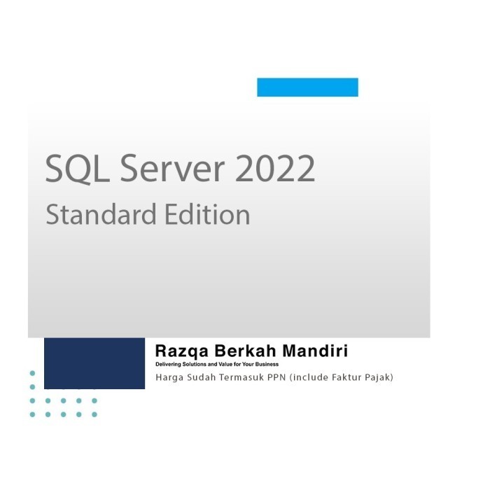 Jual Sql Server 2022 Standard Key 1 Pc Genuine License Online Activation Shopee Indonesia