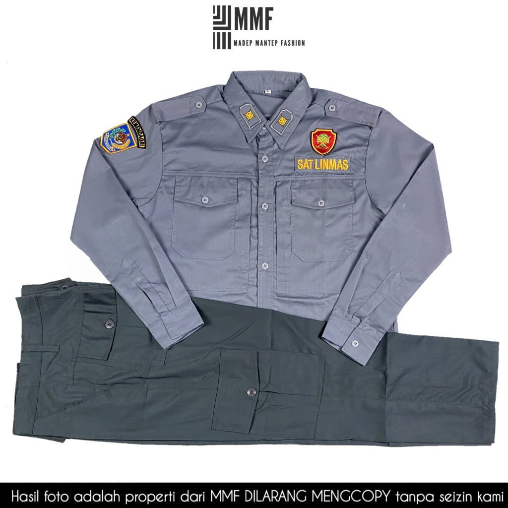Jual Seragam LINMAS TERBARU 2023 Seragam Linmas Pemilu - SERAGAM LINMAS ...