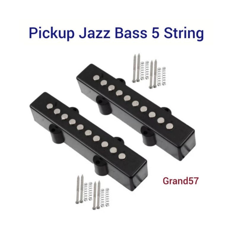 Jual Pickup Jazz Bass Elektrik 5 String Senar JB Bass Fender Squier ...