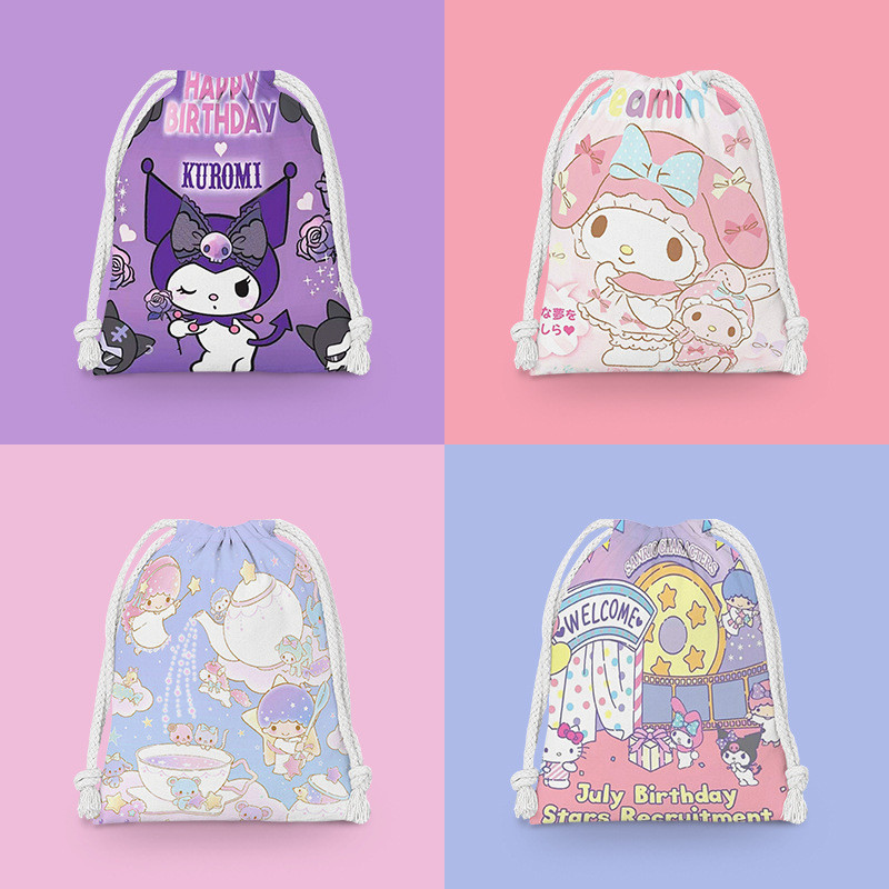 Jual SANRIO UNIQUE TAS SERUT SANRIO 25 X 32 CM / TAS KOSMETIK BERTALI ...