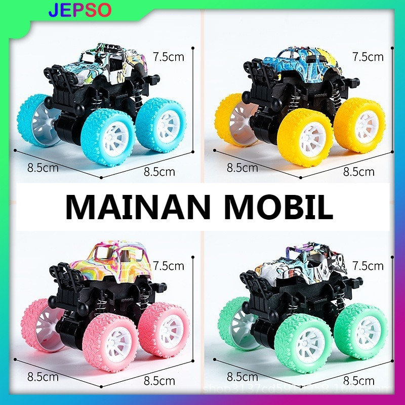 Jual Mainan Viral Mobil-Mobilan Affroad 1 Pcs Mainan Anak Monster Zip ...