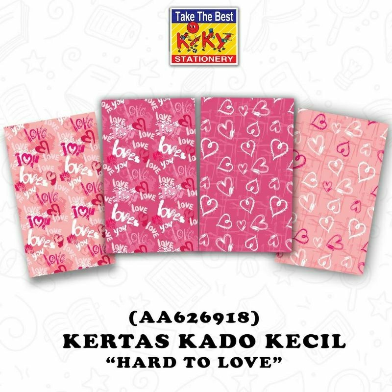 Jual Kertas Kado Kiky 10pcs || Kertas Kado Fancy | Shopee Indonesia
