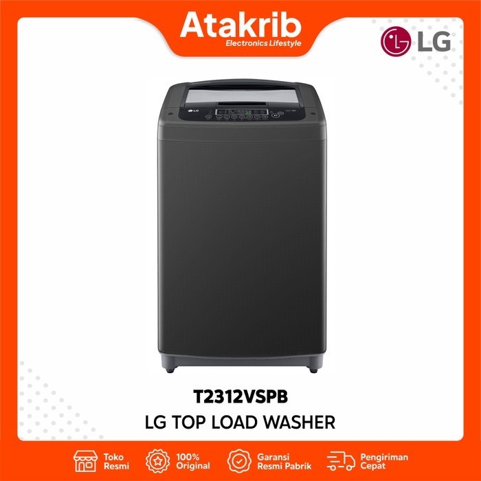 Jual LG TOP LOADING WASHER T2312VSPB Inverter 12 Kg | Shopee Indonesia